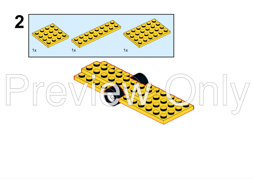 LEGO MOC Single Deck City bus based on DACTA 9354 - 4 stud wide Town ...