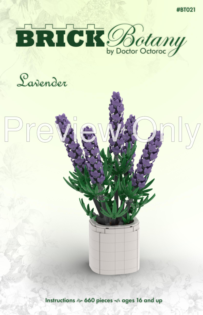 LEGO MOC Lavender (BT021) by DoctorOctoroc | Rebrickable - Build with LEGO