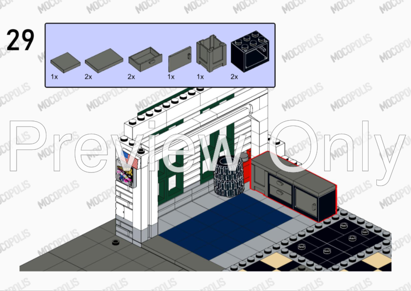 LEGO MOC Gas Station & Car Service for LEGO City by MOCOPOLIS ...