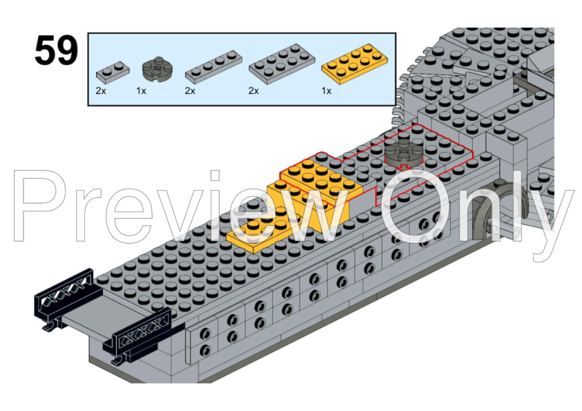 Lego Moc Thunderbird 5 By Tomclarke Rebrickable Build With Lego