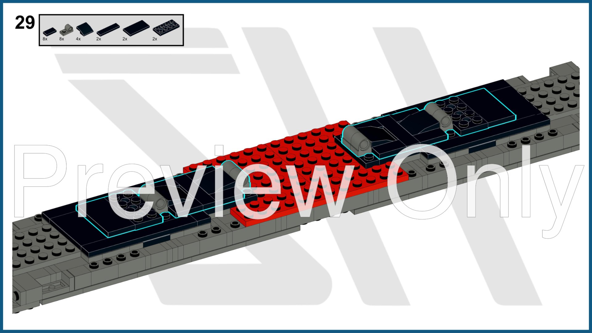 LEGO MOC BR 151 by Germanrailwaybuilder | Rebrickable - Build with LEGO