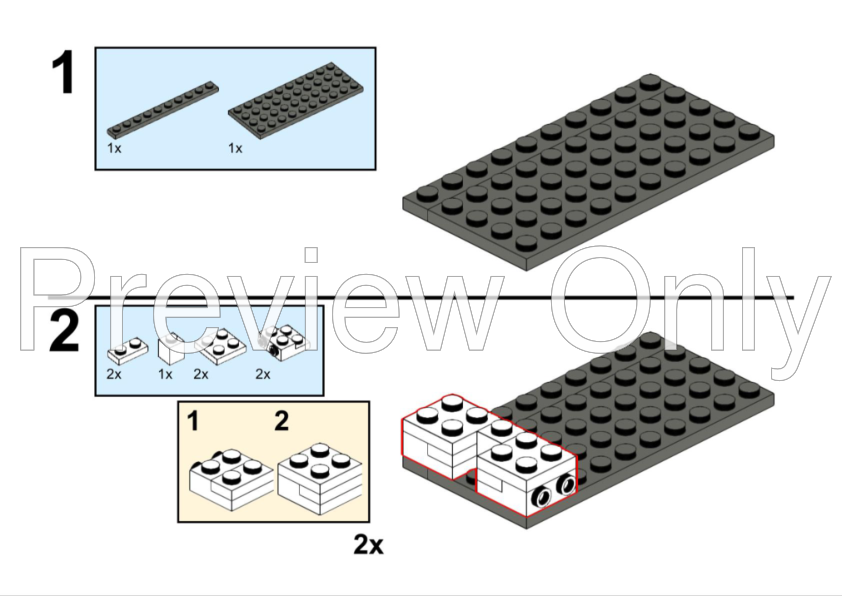 LEGO MOC 462-B Landspeeder by Rebel.Punk | Rebrickable - Build with LEGO