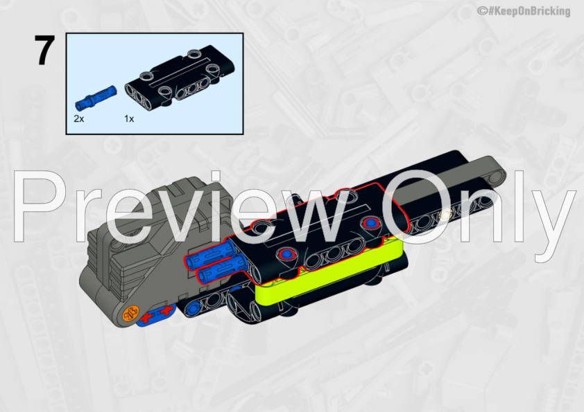 Lego Moc 42118 Pullback Mocs By Keep On Bricking Rebrickable Build
