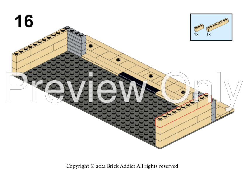 LEGO MOC Mini Target by Judge_Dredd65 | Rebrickable - Build with LEGO