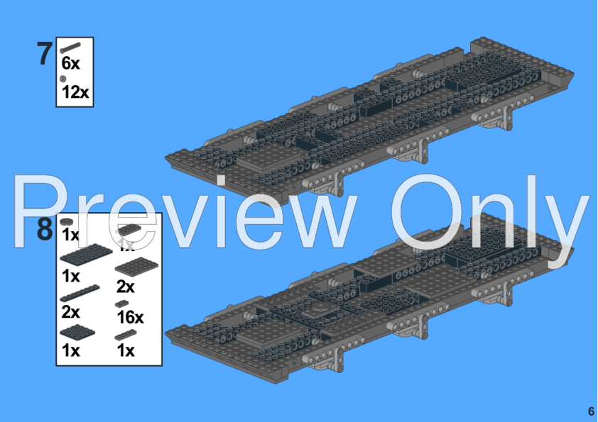 LEGO MOC WW2 Tank - Tiger (P) - VK 45.01 (P) by Gautsch | Rebrickable ...