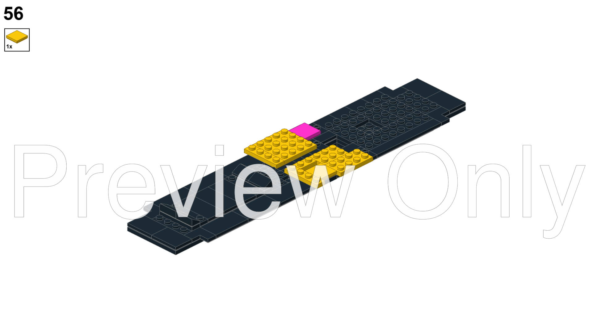 LEGO MOC Locomotive diesel série V211 - MOC by Mimi68 | Rebrickable - Build with LEGO