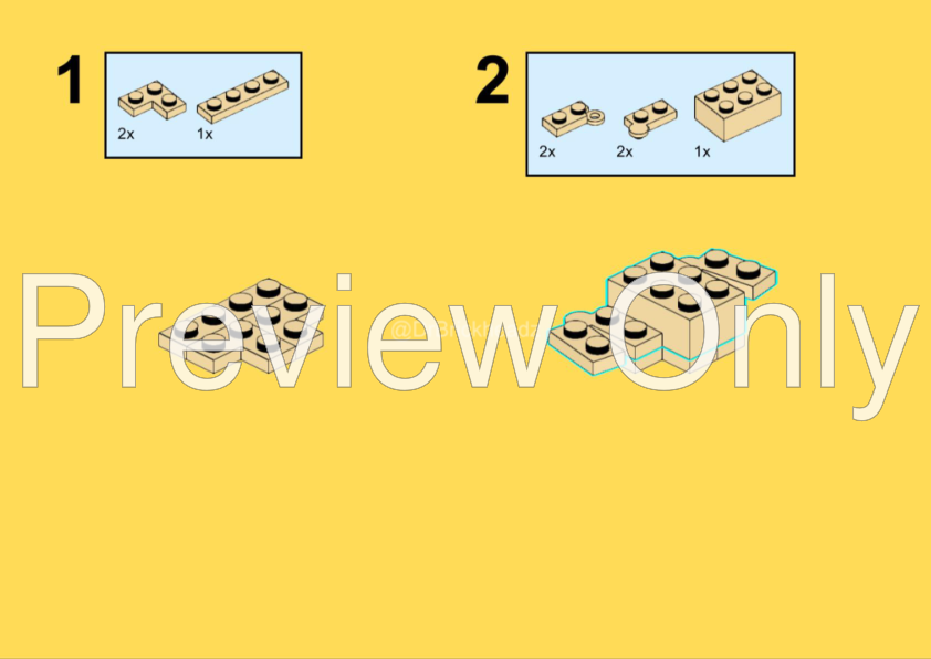 LEGO MOC Scar (The Lion King) Brickheadz by DrBrickheadz | Rebrickable ...