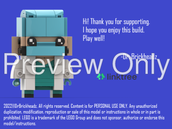 LEGO MOC Nala (Adult) - (The Lion King) Brickheadz by DrBrickheadz ...