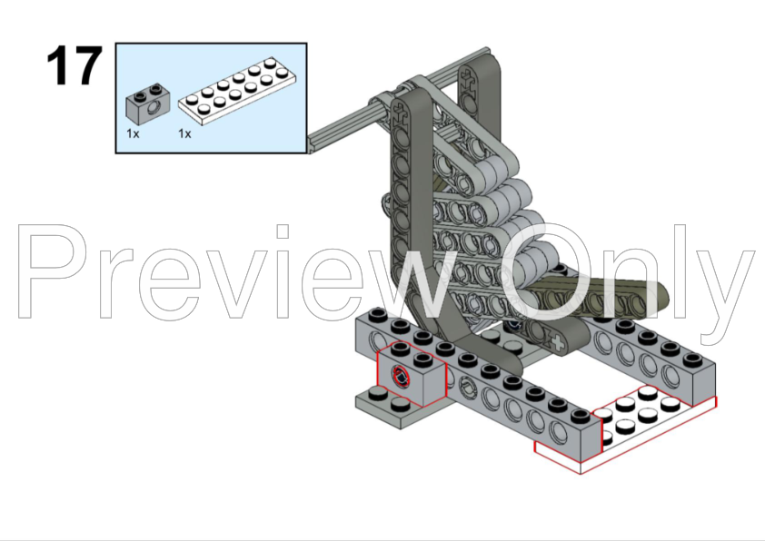 LEGO MOC Langnek uit De Efteling by Bisselink | Rebrickable - Build ...