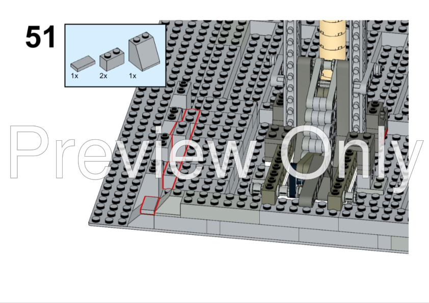 LEGO MOC Langnek uit De Efteling by Bisselink | Rebrickable - Build ...