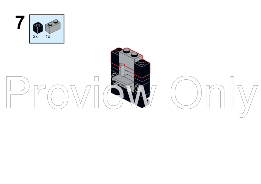 LEGO MOC Stapler by gvrmakes | Rebrickable - Build with LEGO