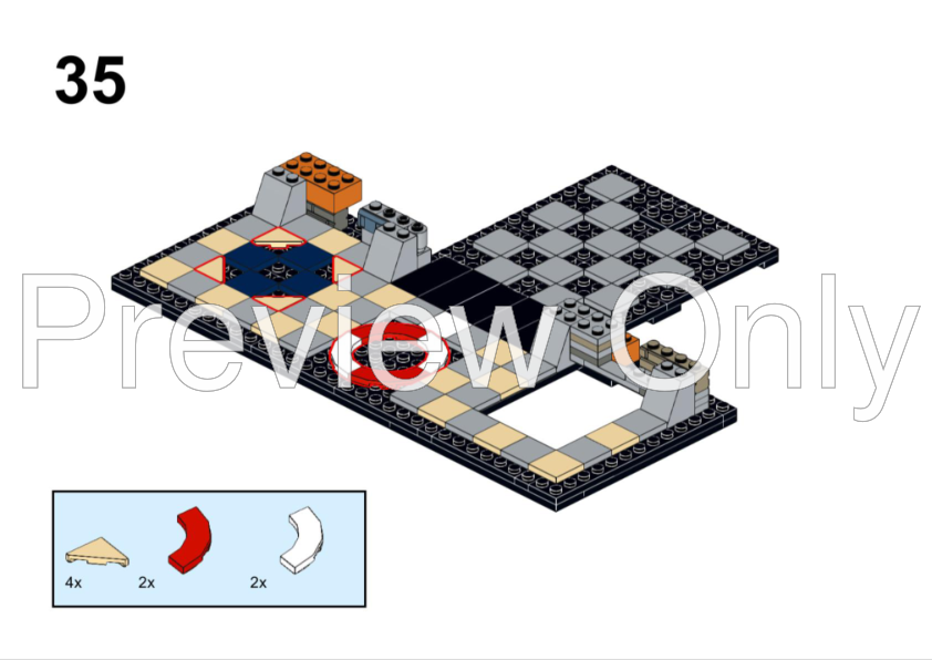 LEGO MOC Dungeon with Trap Doors by symbioza | Rebrickable - Build with ...