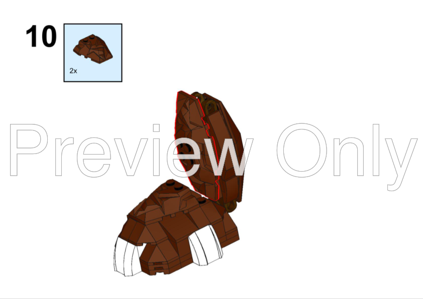 LEGO MOC The Ultimate Rancor by Rossco311 | Rebrickable - Build with LEGO