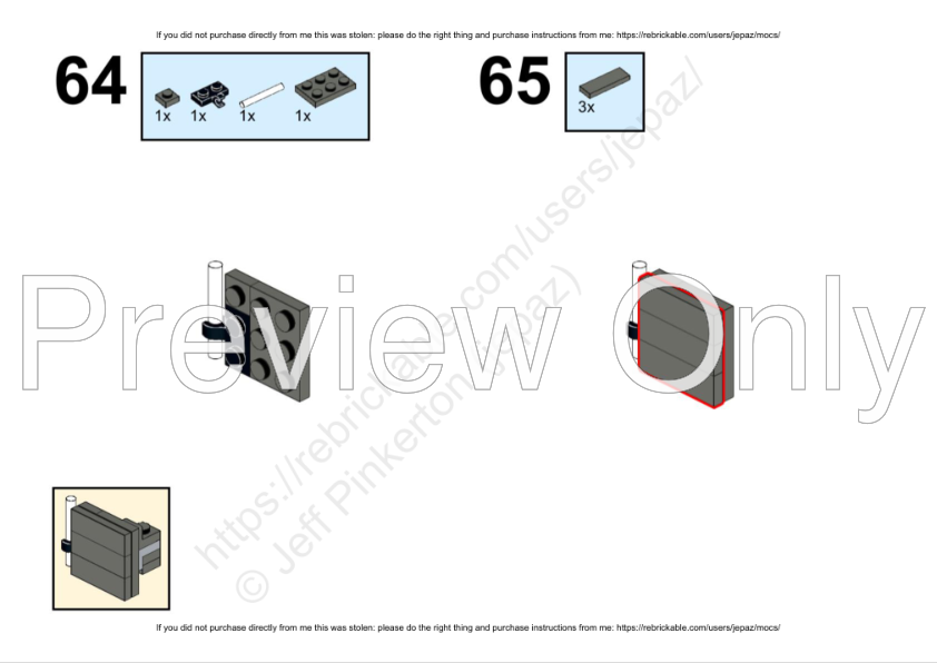 LEGO MOC Southern Pacific EMD SD40T-2 by jepaz | Rebrickable - Build ...