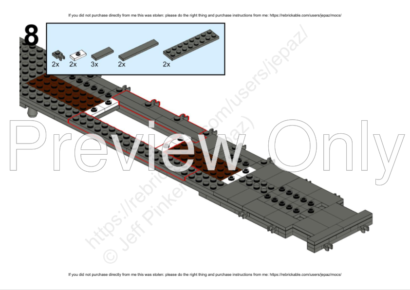 LEGO MOC Southern Pacific EMD SD40T-2 by jepaz | Rebrickable - Build ...