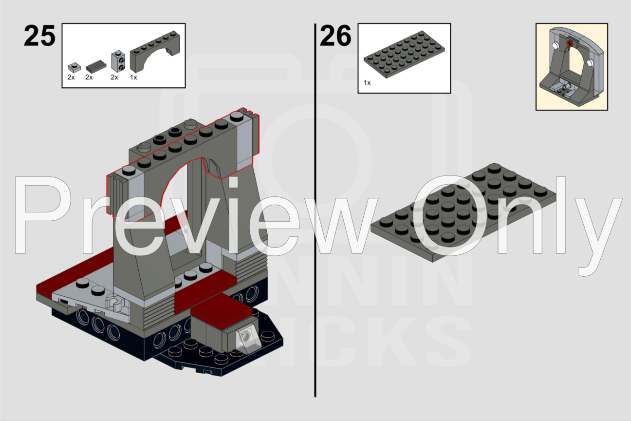 Lego Moc Senate Duel Version 1 By Jannin Bricks Rebrickable Build