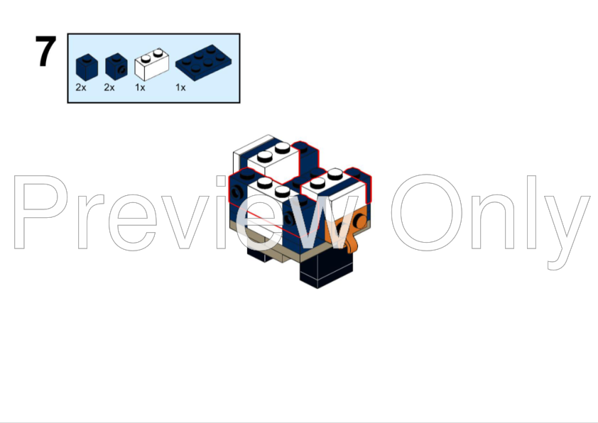 LEGO MOC Clementine TWD The Final Season Brickheadz by debrickedd ...