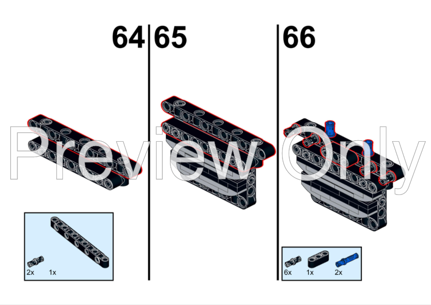 LEGO MOC Custom RC 4x2 Truck - Red Panda by CustomBricks.de ...