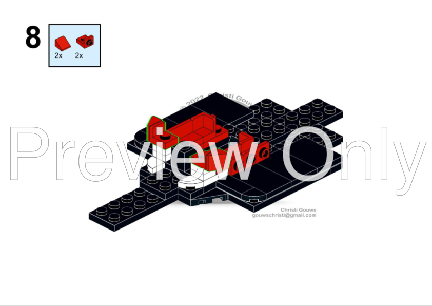 LEGO MOC Indycar 2022 CGR Ericsson Circuit Spec by CGForceDesigns ...