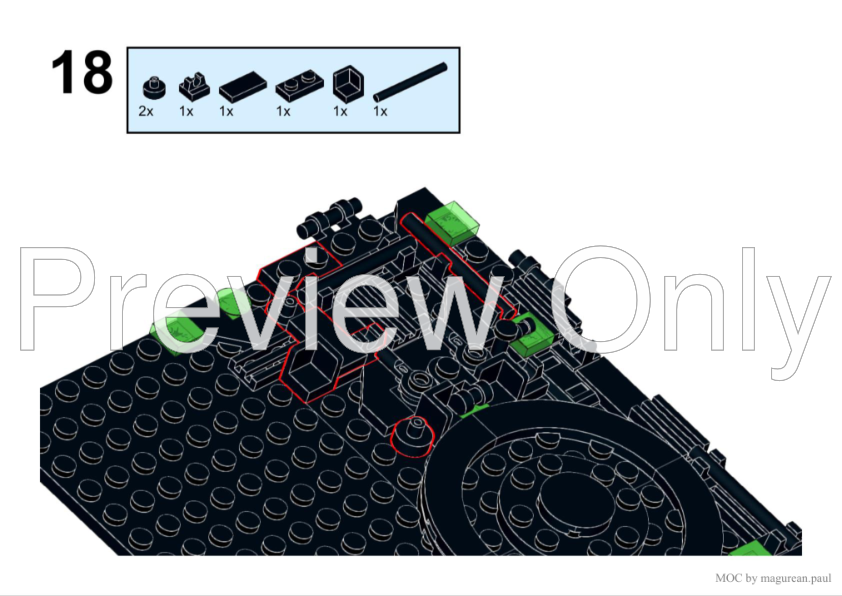 LEGO MOC Borg Cube (micro) by magurean.paul | Rebrickable - Build with LEGO
