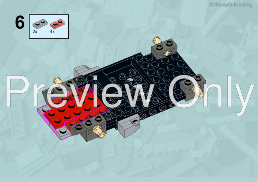 LEGO MOC 76909 Performance Pickup by Keep On Bricking | Rebrickable ...