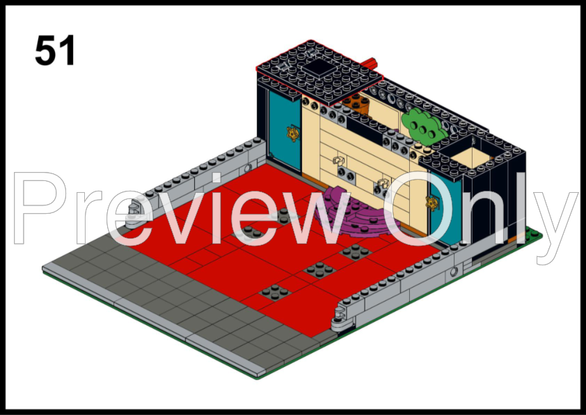 LEGO MOC Modular Theatre School by Legofan21 | Rebrickable - Build with ...