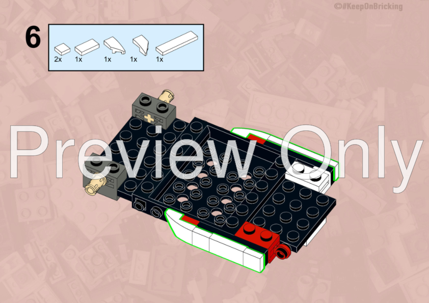 LEGO MOC 76908 Hyperghini by Keep On Bricking | Rebrickable - Build ...