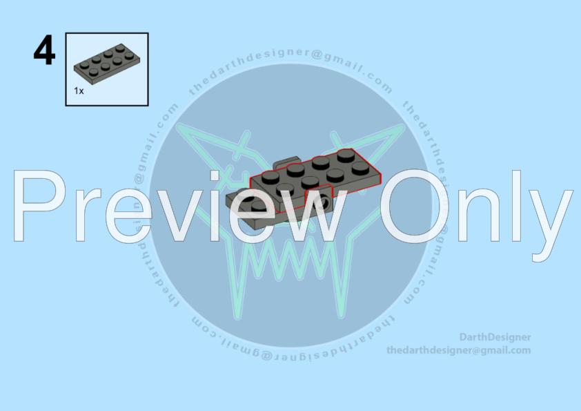 LEGO MOC HALO | D81-LRT Condor - 1:225 Scale by DarthDesigner ...