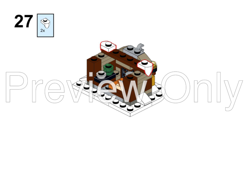 LEGO MOC Mini 76388 Hogsmeade Village Visit by christromans | Rebrickable - Build with LEGO