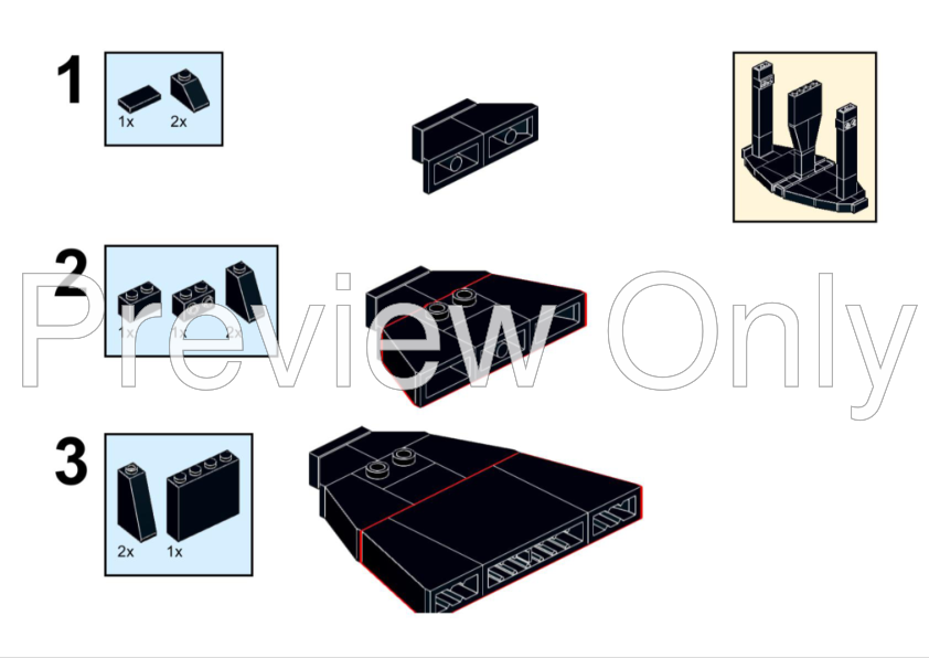 LEGO MOC Hyena Bomber by Wiktor Radomski | Rebrickable - Build with LEGO