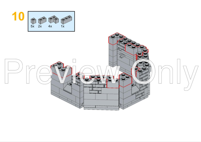 LEGO MOC Black Falcon's Fortress - ReCrafted Edition by Simon Lenz ...