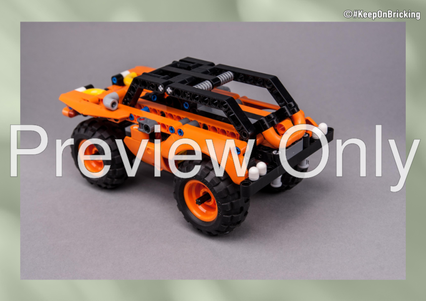 LEGO MOC 42135 Offroad Ranger by Keep On Bricking | Rebrickable - Build ...