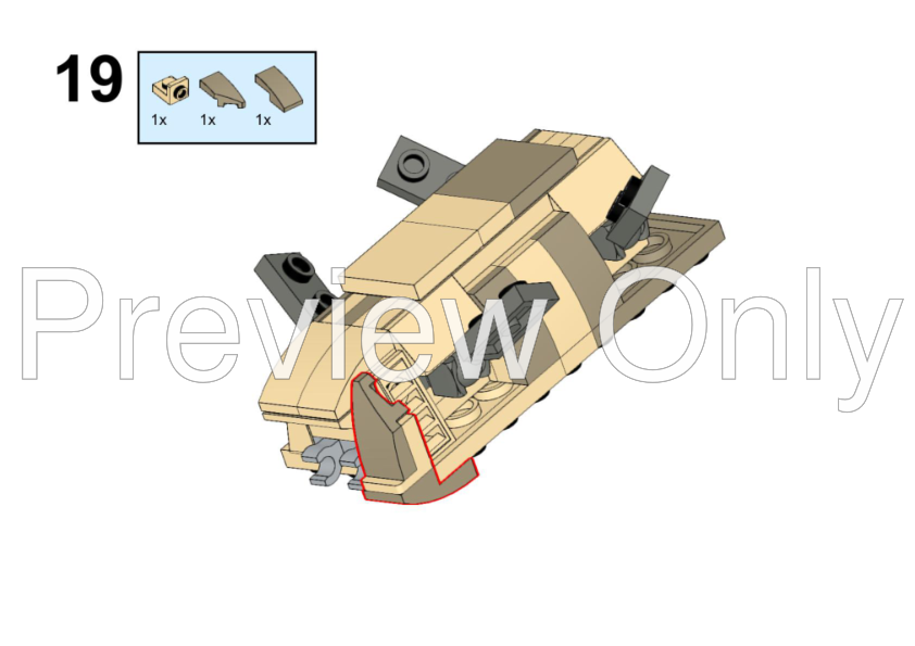 LEGO MOC Nexu Beast - From Petranaki / Geonosian Arena by The_Minikit ...