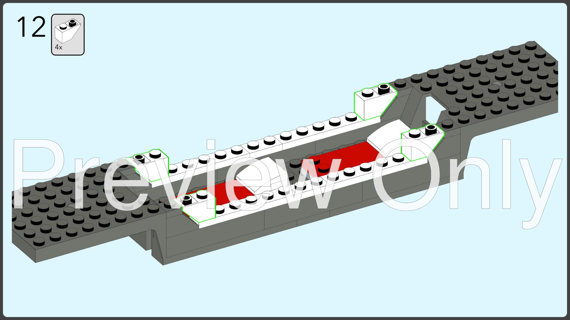 LEGO MOC-114110 Dome Car for Passenger Train 60337 by brickdesigned ...
