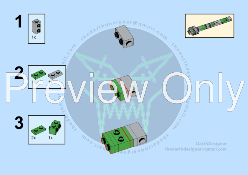 LEGO MOC Quasar Fire Carrier - 1:1500 UCS by DarthDesigner ...