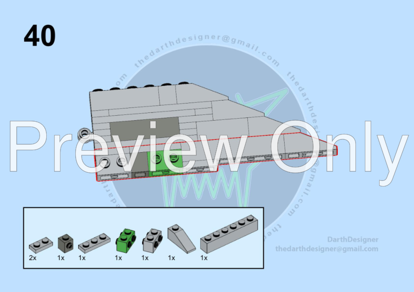 LEGO MOC Quasar Fire Carrier - 1/1500 UCS by DarthDesigner ...