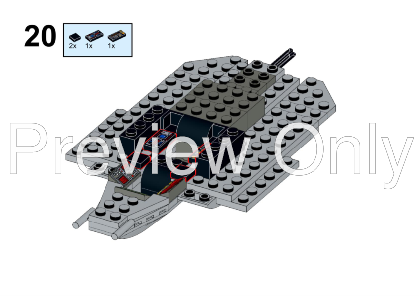 LEGO MOC StarGate SG1: USAF F-302 - Minifig scale by jameshigson0512 ...