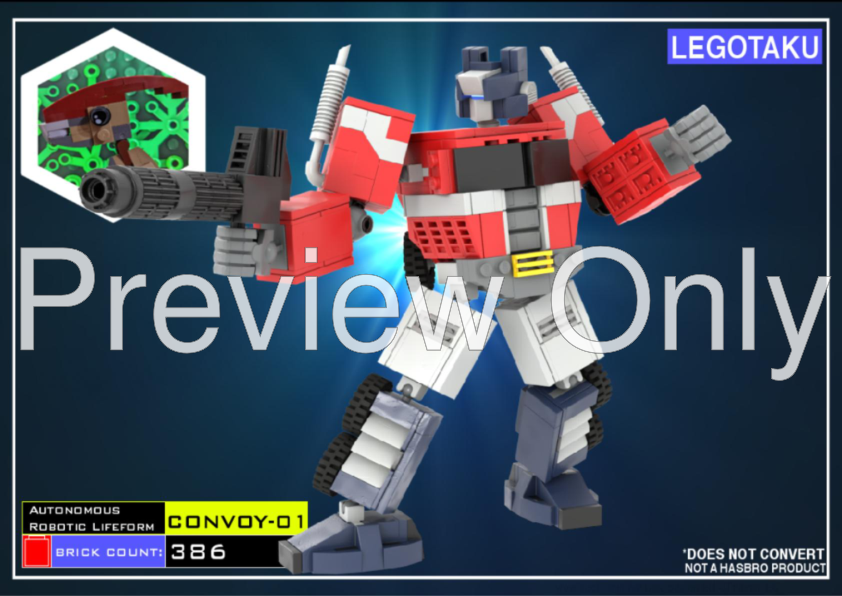 LEGO MOC Optimus Prime by legOtaku | Rebrickable - Build with LEGO