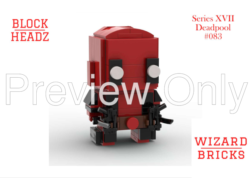 LEGO MOC Deadpool by WizardBricks | Rebrickable - Build with LEGO