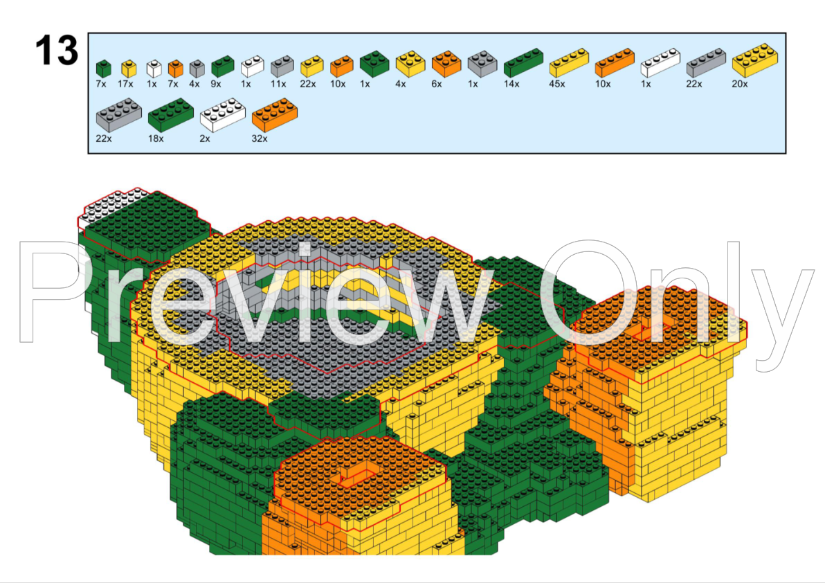 LEGO MOC Yoshi by Wilmottslego | Rebrickable - Build with LEGO
