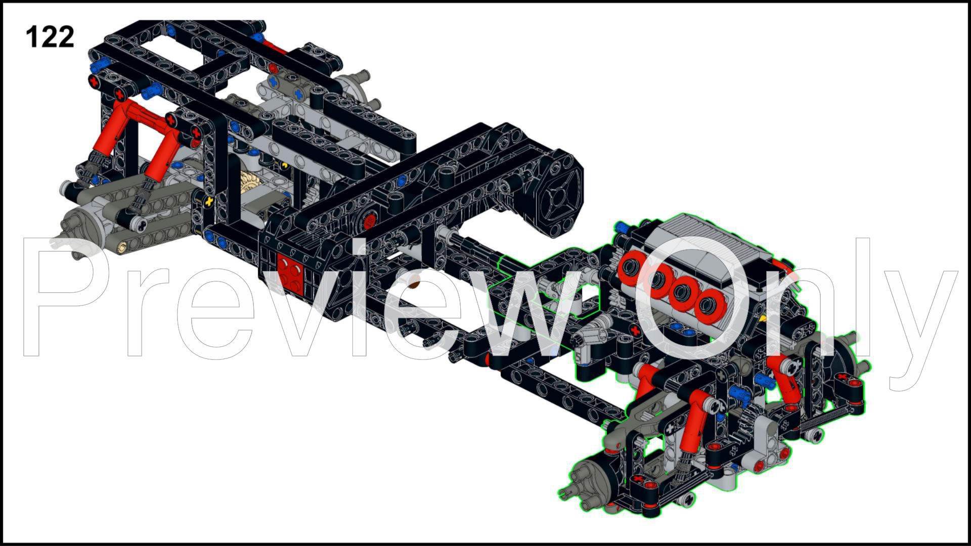 LEGO MOC RC Dodge Demon by Lego technic world | Rebrickable - Build ...