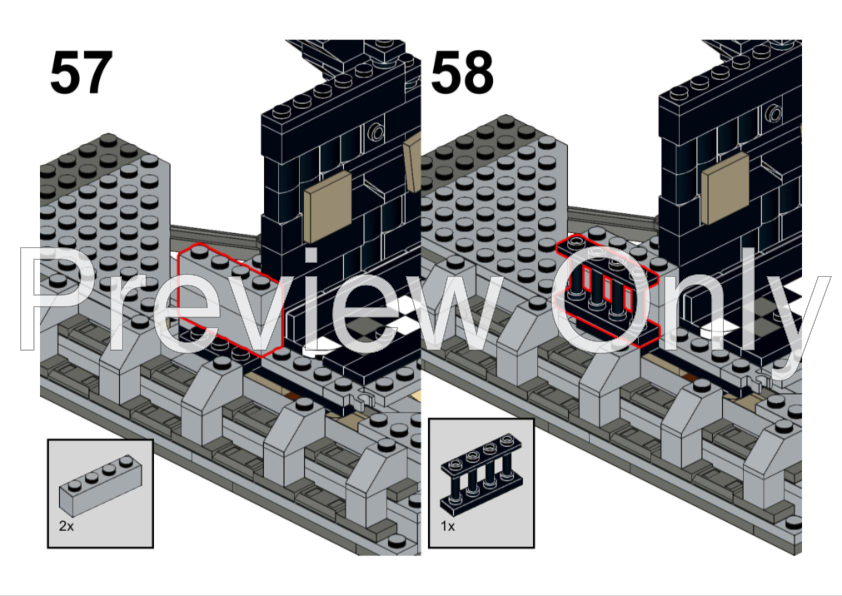 LEGO MOC 12 Grimmauld Place Expansion by JL.Bricks | Rebrickable ...