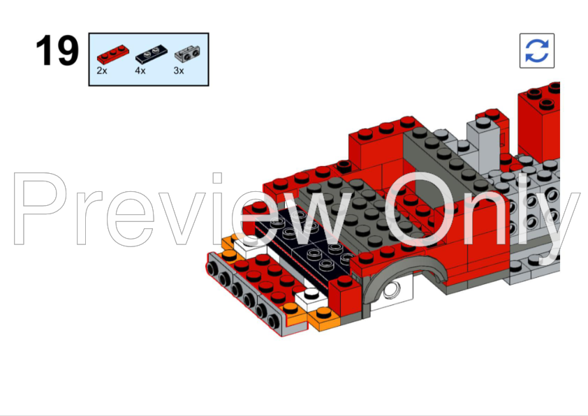 LEGO MOC US fire truck ladder by SimonsBrickWorld | Rebrickable - Build ...