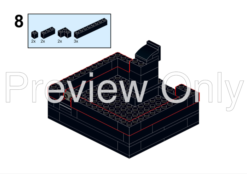 LEGO MOC Studio Monitor by lacrymologyst | Rebrickable - Build with LEGO