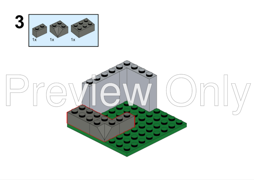 LEGO MOC Mountain Path Gate by Karst86 | Rebrickable - Build with LEGO