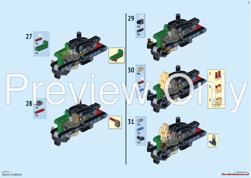LEGO MOC 42136 FELLER BUNCHER - ALTERNATIVE MODEL by Dyens Creations ...
