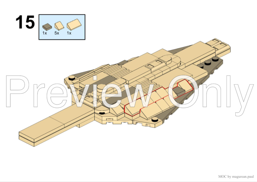 LEGO MOC Talarian Warship by magurean.paul | Rebrickable - Build with LEGO