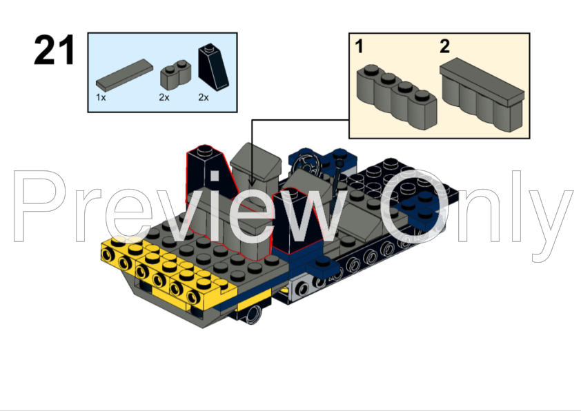 LEGO MOC AMC Rebel - Set of Five Colors by IBrickedItUp | Rebrickable ...
