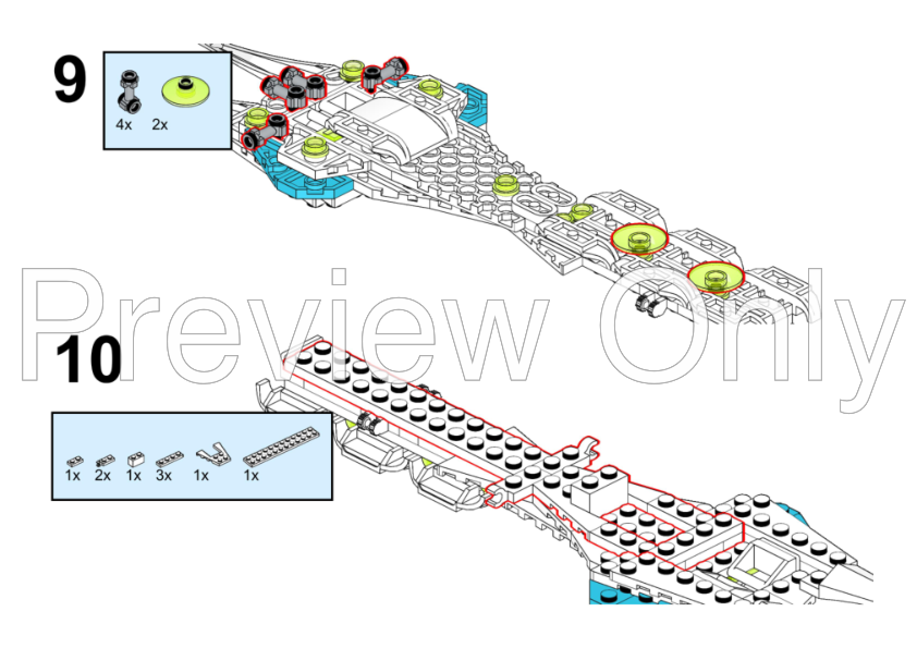 LEGO MOC Hydra by lottiesbricks | Rebrickable - Build with LEGO