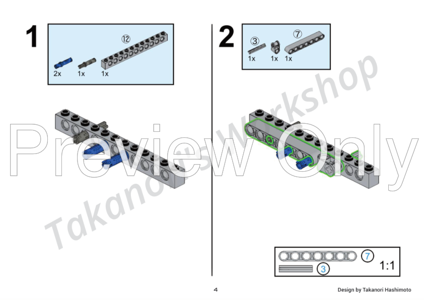 LEGO MOC Variable Speed Geneva Disk, by Takanori Hashimoto by Planet ...